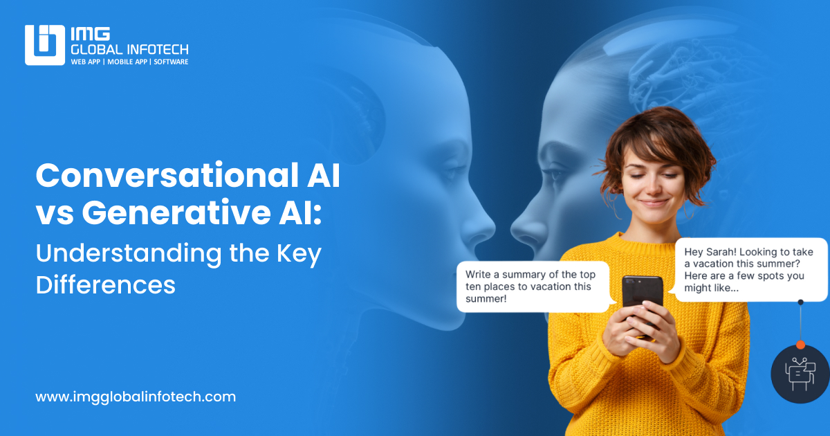 Conversational AI vs Generative AI: Key Differences