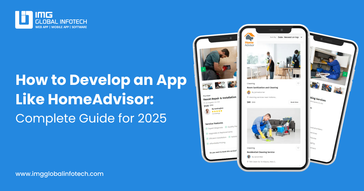 How to Build a Home Services App Like HomeAdvisor?