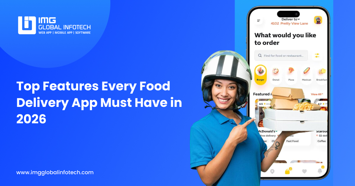 Top Food Delivery App Features to Include in 2026