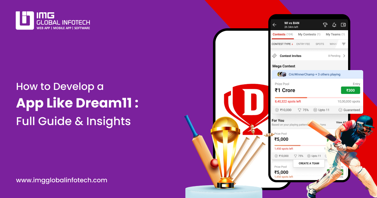 How to Build An App Like Dream11 | A Complete Guide