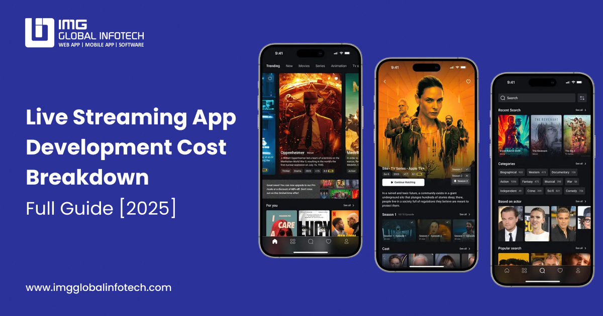 How Much Does It Cost to Build a Live Streaming App?